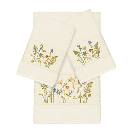Click here for Linum Home Turkish Cotton Serenity 3-Pc. Embellish... prices