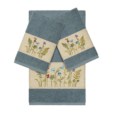 Click here for Linum Home Turkish Cotton Serenity 3-Pc. Embellish... prices