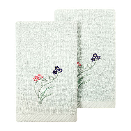 Click here for Linum Home Turkish Cotton Stella Embellished 2-Pc.... prices