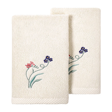 Click here for Linum Home Turkish Cotton Stella Embellished 2-Pc.... prices