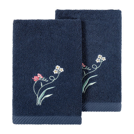 Click here for Linum Home Turkish Cotton Stella Embellished 2-Pc.... prices