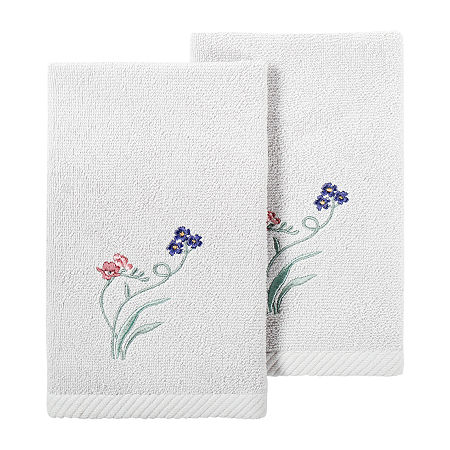 Click here for Linum Home Turkish Cotton Stella Embellished 2-Pc.... prices