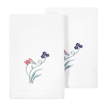 Click here for Linum Home Turkish Cotton Stella Embellished 2-Pc.... prices