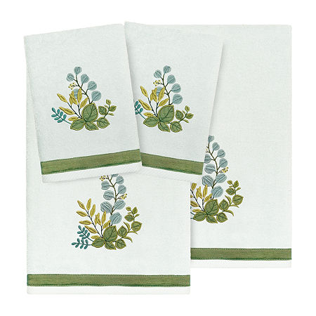 Click here for Linum Home Turkish Cotton Botanica Embellished 4-P... prices