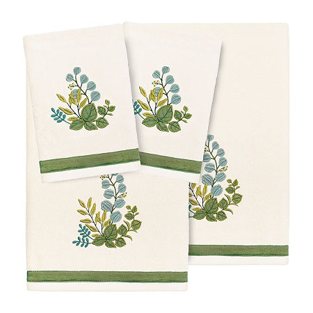 Click here for Linum Home Turkish Cotton Botanica Embellished 4-P... prices