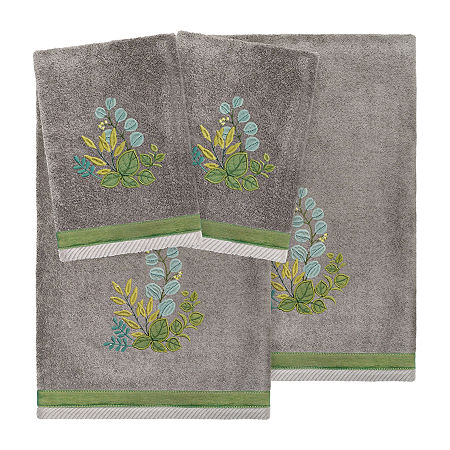 Click here for Linum Home Turkish Cotton Botanica Embellished 4-P... prices