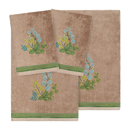 Click here for Linum Home Turkish Cotton Botanica Embellished 4-P... prices