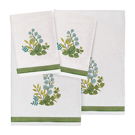 Click here for Linum Home Turkish Cotton Botanica Embellished 4-P... prices