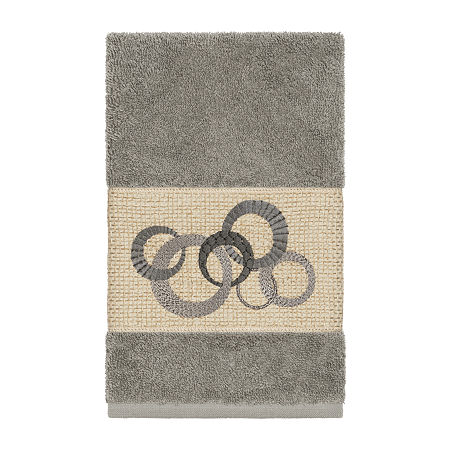 Click here for Linum Home Turkish Cotton Annabelle Embellished Ha... prices