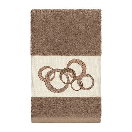 Click here for Linum Home Turkish Cotton Annabelle Embellished Ha... prices
