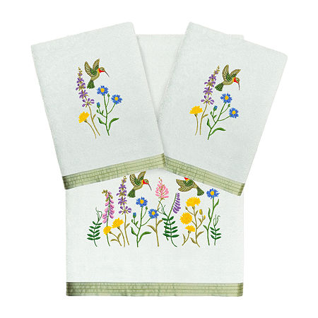 Click here for Linum Home Textiles Hada Embellished 3-pc. Bath To... prices