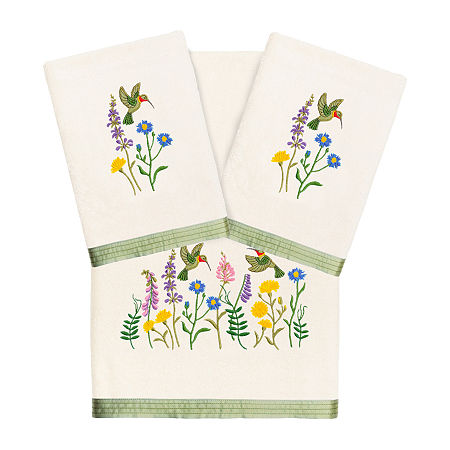 Click here for Linum Home Textiles Hada Embellished 3-pc. Bath To... prices