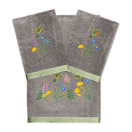 Click here for Linum Home Textiles Hada Embellished 3-pc. Bath To... prices