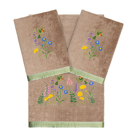Click here for Linum Home Textiles Hada Embellished 3-pc. Bath To... prices