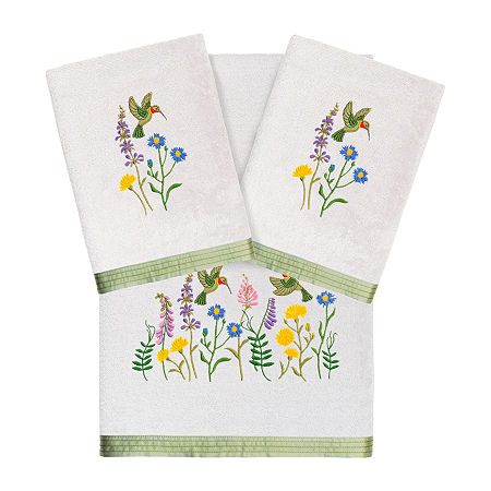 Click here for Linum Home Textiles Hada Embellished 3-pc. Bath To... prices