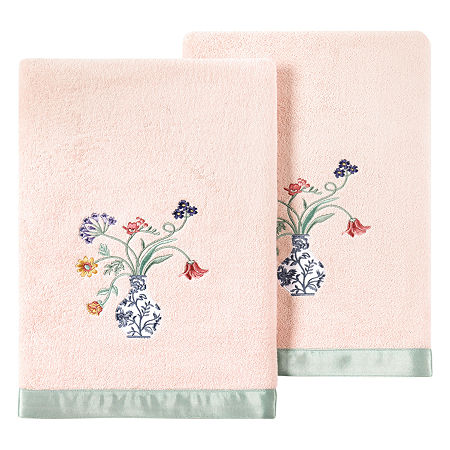 Click here for Linum Home Turkish Cotton Stella Embellished 2-Pc.... prices