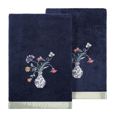 Click here for Linum Home Turkish Cotton Stella Embellished 2-Pc.... prices
