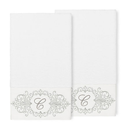 Click here for Linum Home Textiles Monica Silver Embellished 2-pc... prices