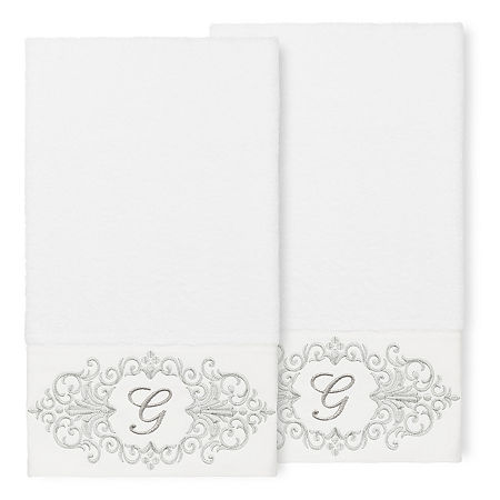 Click here for Linum Home Textiles Monica Silver Embellished 2-pc... prices