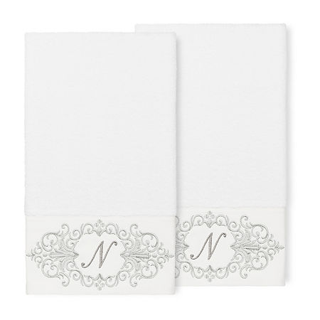 Click here for Linum Home Textiles Monica Silver Embellished 2-pc... prices