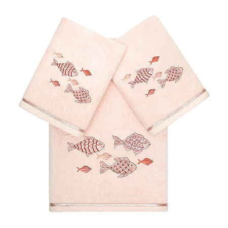 Click here for Linum Home Turkish Cotton Figi Embellished 3-Pc. B... prices