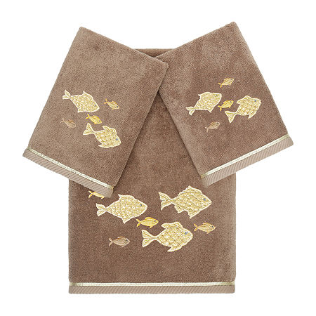Click here for Linum Home Turkish Cotton Figi Embellished 3-Pc. B... prices