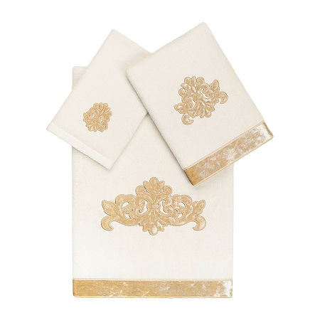 Click here for Linum Home Turkish Cotton May Embellished 3-Pc. Ba... prices