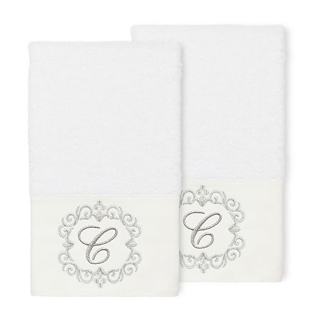 Click here for Linum Home Textiles Monica Silver 2-pc. Embellishe... prices