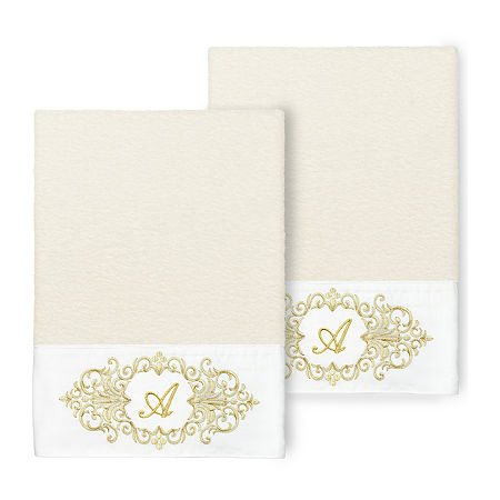 Click here for Linum Home Textiles Monica Gold Embellished 2-pc.... prices