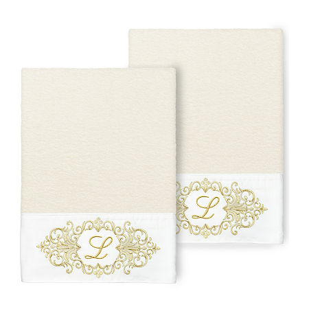 Click here for Linum Home Textiles Monica Gold Embellished 2-pc.... prices