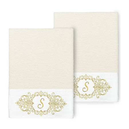 Click here for Linum Home Textiles Monica Gold Embellished 2-pc.... prices