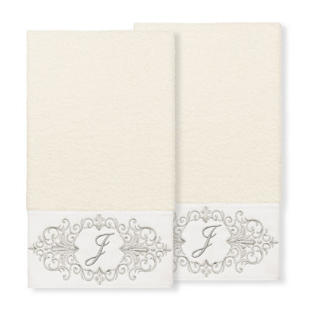 Click here for Linum Home Textiles Monica Silver Embellished 2-pc... prices
