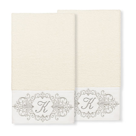 Click here for Linum Home Textiles Monica Silver Embellished 2-pc... prices