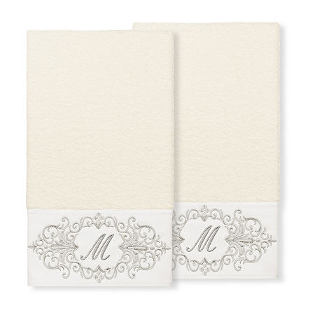 Click here for Linum Home Textiles Monica Silver Embellished 2-pc... prices