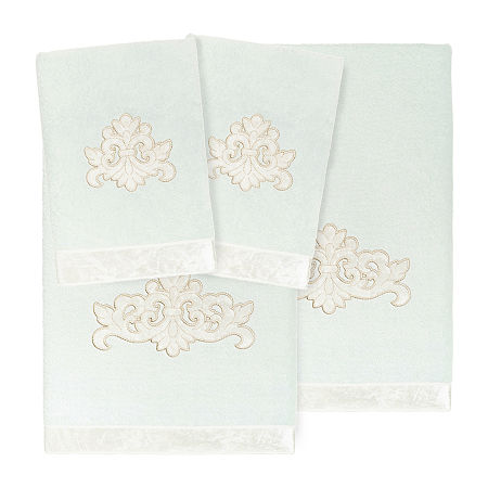 Click here for Linum Home Turkish Cotton May Embellished 4-Pc. Ba... prices