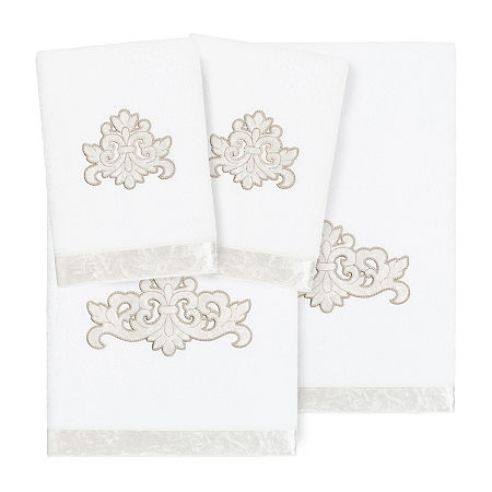 Click here for Linum Home Turkish Cotton May Embellished 4-Pc. Ba... prices