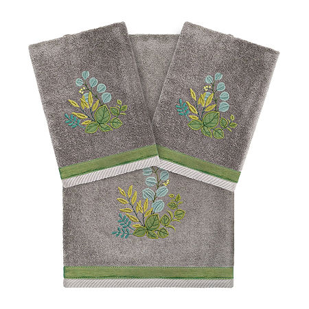 Click here for Linum Home Turkish Cotton Botanica Embellished 3-P... prices