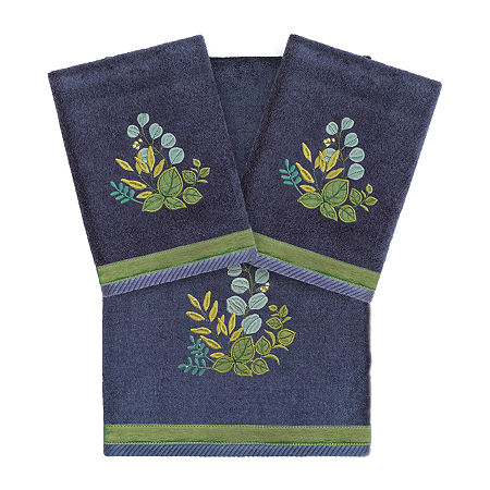Click here for Linum Home Turkish Cotton Botanica Embellished 3-P... prices