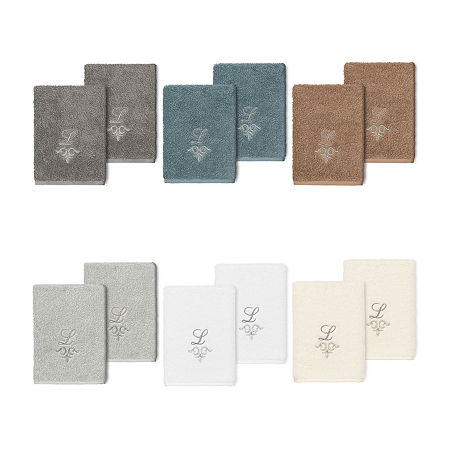 Click here for Linum Home Textiles Monica Silver\N 2-pc. Embellis... prices