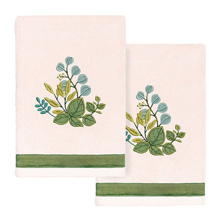 Click here for Linum Home Turkish Cotton Botanica Embellished 2-P... prices