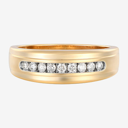 Click here for (F / Vs2) Mens 6.8mm 1/4 CT. T.W. Lab Grown White... prices