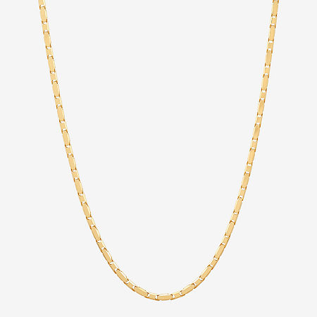 Click here for Womens 14K Gold 18 Inch Link Chain Necklace  One S... prices