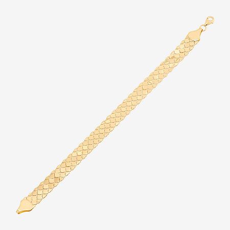 Click here for Made in Italy Womens 14K Gold 7.25 Inch Hollow Sna... prices