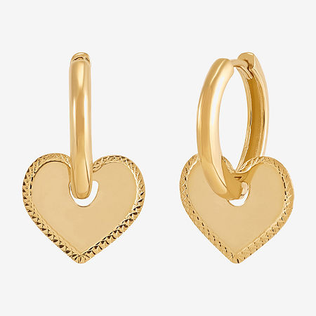 Click here for Gold Addiction Womens 10K Gold Hoop Earrings  One... prices