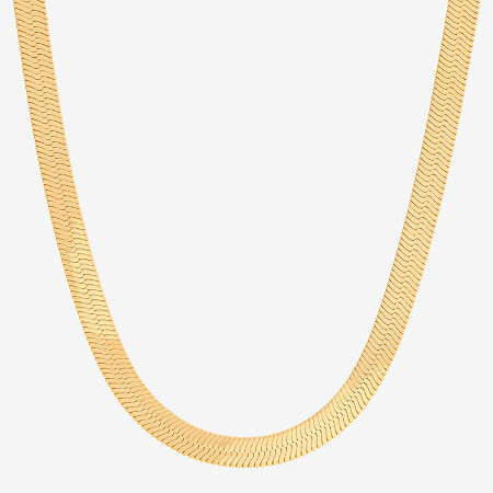 Click here for Bonded Brilliance Womens 14K Gold Over Silver 18 I... prices
