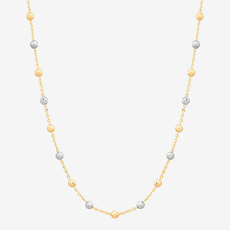 Click here for Womens 14K Gold 18 Inch Chain Necklace  One Size... prices