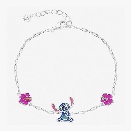 Click here for Disney Collection Girls Sterling Silver Flower Lil... prices
