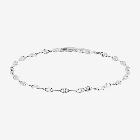 Click here for Made in Italy Womens Sterling Silver 7.5 Inch Soli... prices