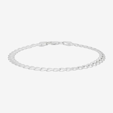 Click here for Made in Italy Womens Sterling Silver 7.5 Inch Soli... prices