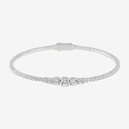 Click here for Diamonart Womens Lab Created White Cubic Zirconia... prices